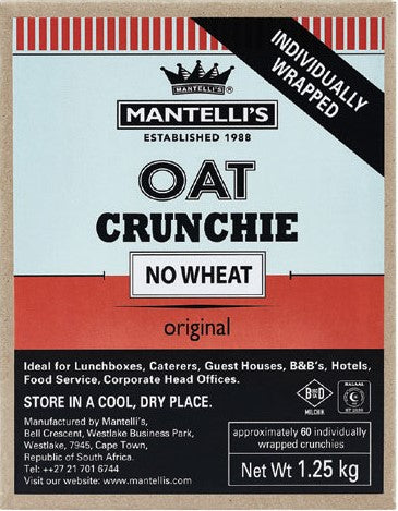 Oat Crunchie Original-1.25kg – Mantelli's Direct Eastrand